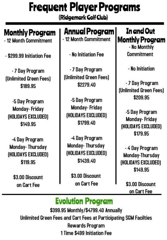 Members Only - Ridgemark Golf Club & Resort